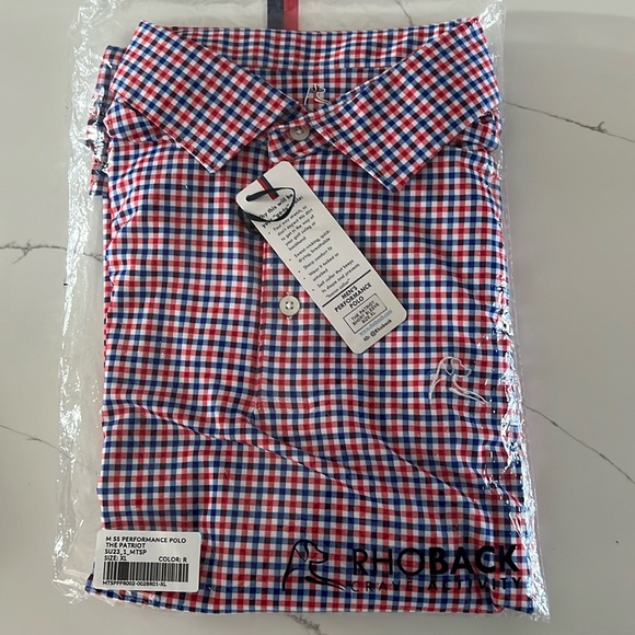 Rhoback | Shirts | New Rhoback Mens Xl Performance Polo | Poshmark